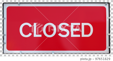 Closed sign transparent PNG - Stock Illustration [97651829] - PIXTA