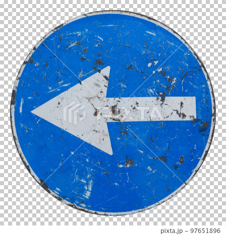 Keep left sign transparent PNGのイラスト素材 [97651896] - PIXTA