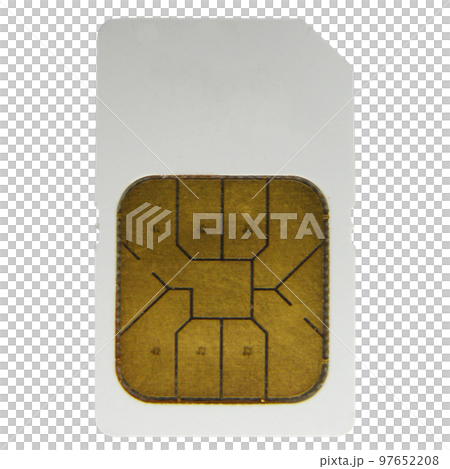 Sim card transparent PNGのイラスト素材 [97652208] - PIXTA