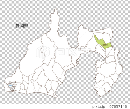 Susono City - Stock Illustration [97657146] - PIXTA