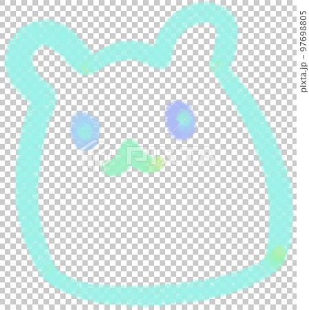 Rainbow line Bear illustrationsのイラスト素材 [97698805] - PIXTA