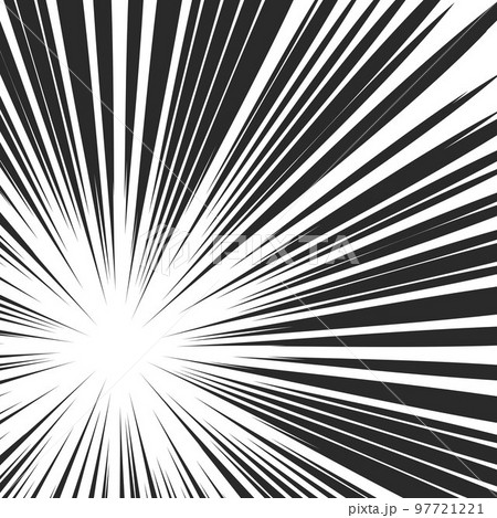 Speed line effectのイラスト素材 [97721221] - PIXTA