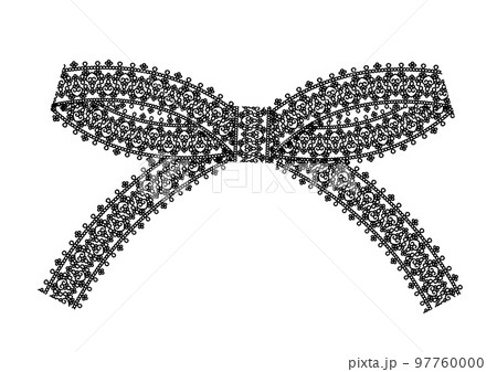 Lace Bow Vector