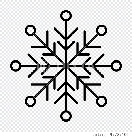 Snowflake Icon Vector