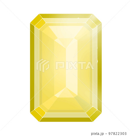 Emerald Cut Vector