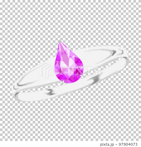 Illustration of purple ring jewelry pair shape... - Stock Illustration ...