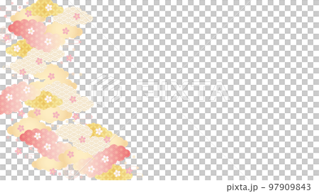 bg material-sakura 2-2 vector - Stock Illustration [97909843] - PIXTA