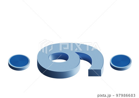 Argument over the numbers 9 and 6のイラスト素材 [97986683] - PIXTA