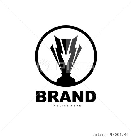 Trophy Logo Design, Award Winner Championship...のイラスト素材 [98001246] - PIXTA
