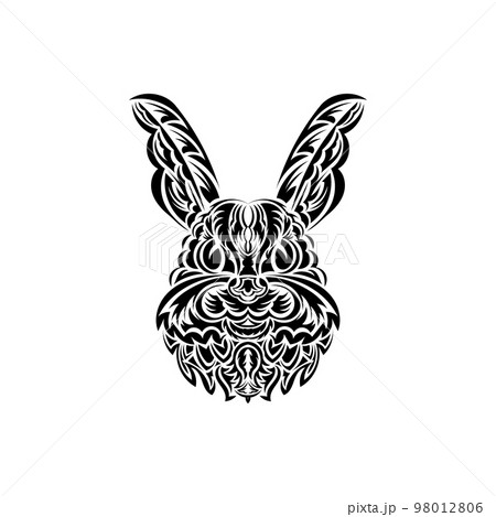 Rabbit Head Art