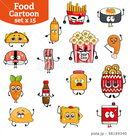 Cute Food Comics