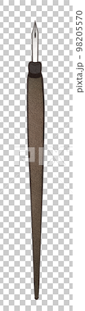 Illustration of a dip pen for comics Millipen - Stock Illustration ...