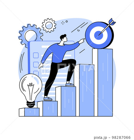 Business mission abstract concept vector...のイラスト素材 [98287066] - PIXTA