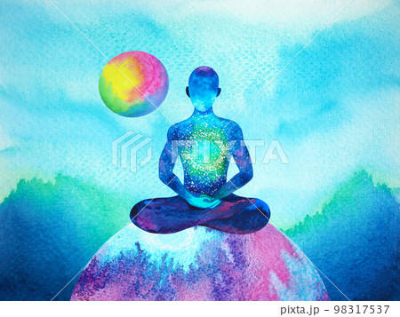 human realize being of feeling mind mental...のイラスト素材 [98317537] - PIXTA