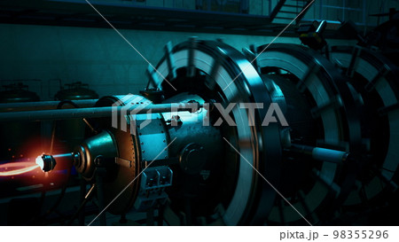 Nuclear Reactor Core Glow