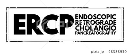 ERCP Endoscopic Retrograde...のイラスト素材 [98388950] - PIXTA