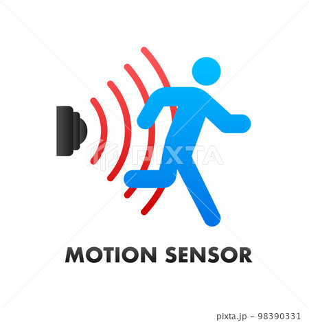 Motion Sensor Detection Symbol