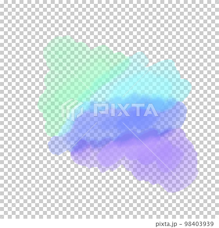 Watercolor treatment cold colors purple and blue - Stock Illustration ...