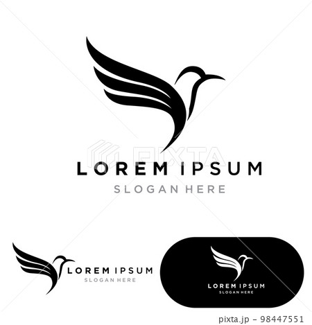 Falcon Logo Template vectorのイラスト素材 [98447551] - PIXTA
