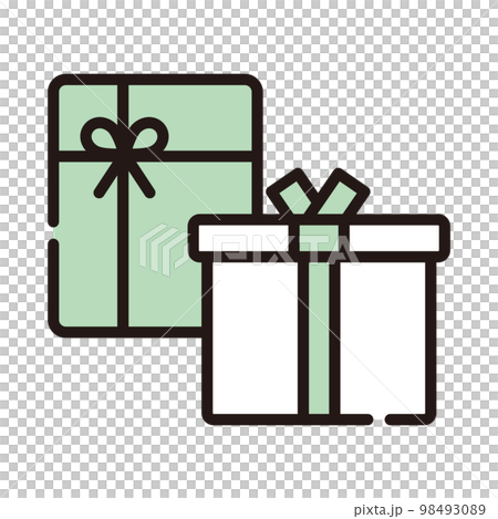 Gift wrapping icon - Stock Illustration [98493089] - PIXTA