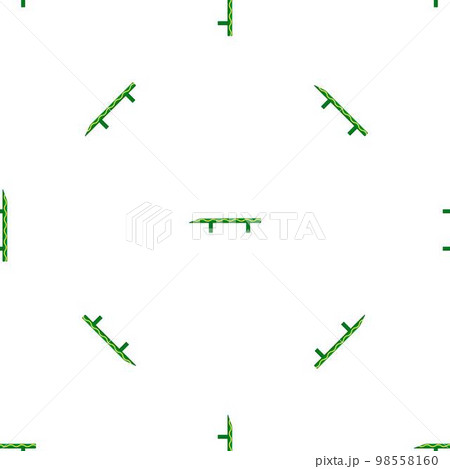 Kid bar pattern seamless background texture...のイラスト素材 [98558160] - PIXTA