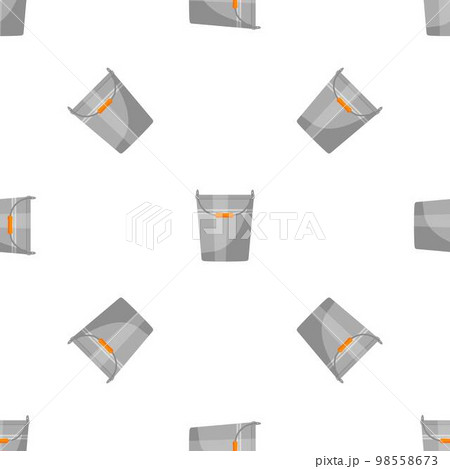 Water bucket pattern seamless background...のイラスト素材 [98558673] - PIXTA