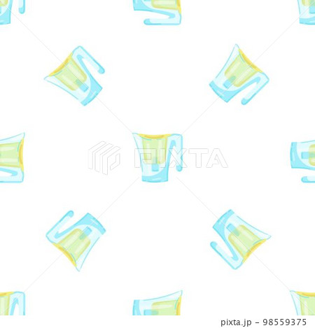 Water filter pattern seamless background...のイラスト素材 [98559375] - PIXTA