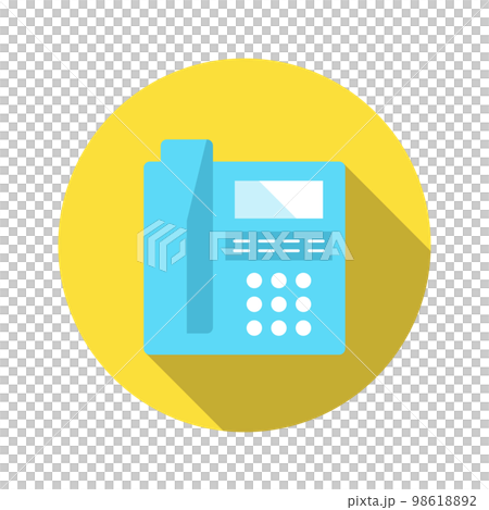 business phone icon flat design - Stock Illustration [98618892] - PIXTA