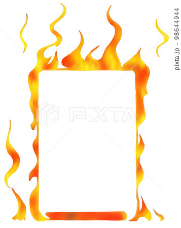Fire White Background Frame Fire Flames White Transparent, Fire Flame
