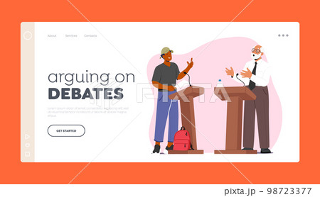 Debate Competition Vector