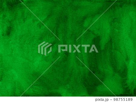 Watercolor deep poison green background...のイラスト素材 [98755189] - PIXTA