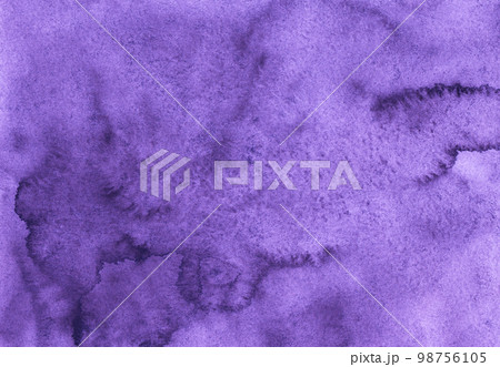 Watercolor calm violet background texture....のイラスト素材 [98756105] - PIXTA
