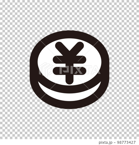 Circle icon (3 types of line thickness) - Stock Illustration [98773427 ...