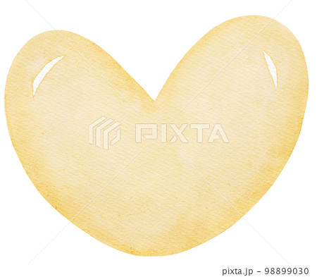 watercolour st Patrick heart cartoon hand paintingのイラスト素材 [98899030 ...