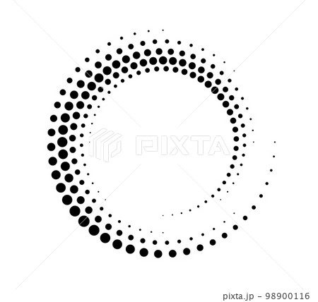 Dot Circle Frame