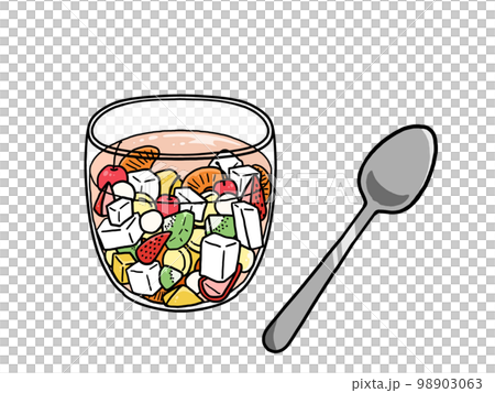 illustration of fruit punch - Stock Illustration [98903063] - PIXTA