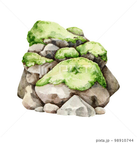 Pile Of Rock Drawing