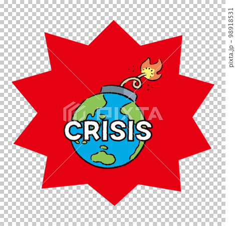 environment_earth_bomb_fuse_crisis_starburst red - Stock Illustration ...