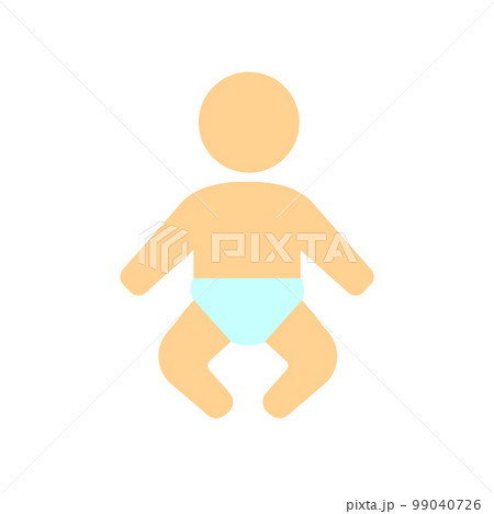 授乳室・ベビーケアルーム・子供・赤ちゃん ベクターアイコンのイラスト素材 [99040726] - PIXTA