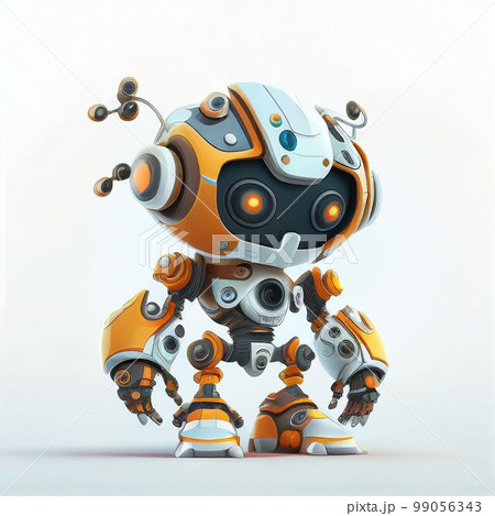 Cute Robot Concept Art
