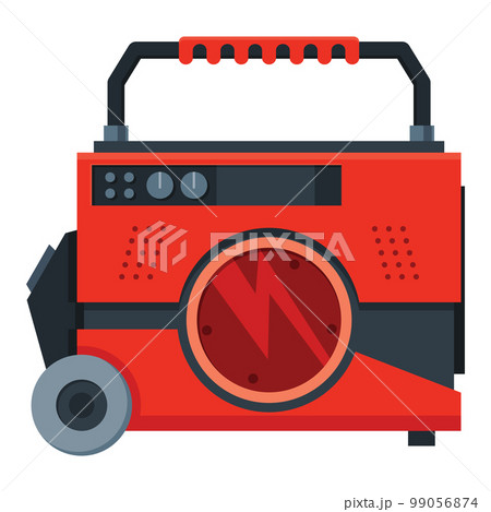 Portable electric power generator icon....のイラスト素材 [99056874] - PIXTA