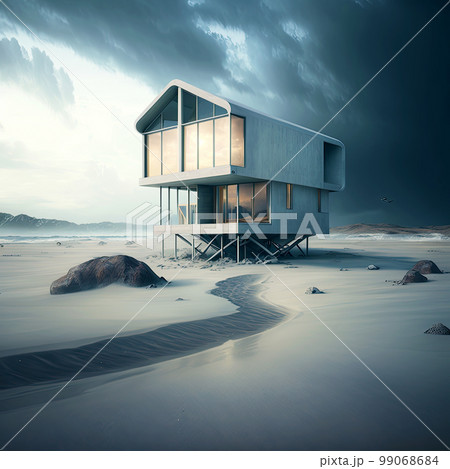 Small Modern Beach House
