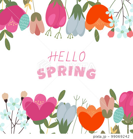 Spring Banner Clip Art