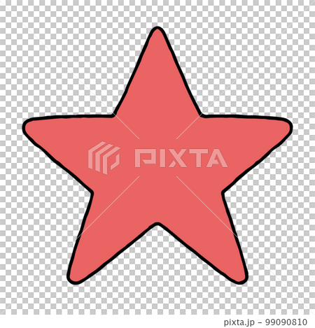 dark pink star - Stock Illustration [99090810] - PIXTA