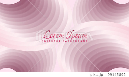 wavy smooth shiny curve pink ribbon. abstract...のイラスト素材 [99145892] - PIXTA