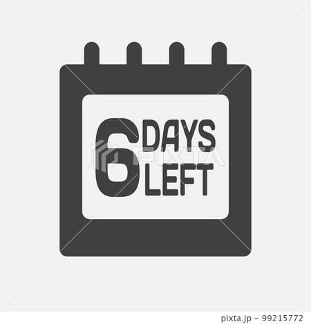 6 Days Left Countdown