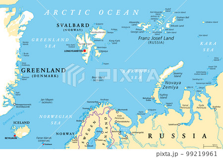Oceans And Seas Of Europe