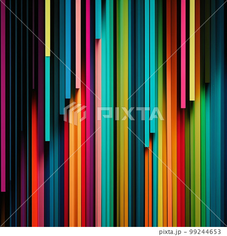 Artistic abstract artwork textures lines stripe...のイラスト素材 [99244653 ...