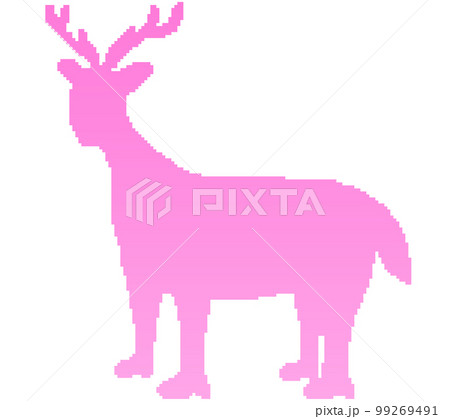 Pink Deer Antler Clip Art
