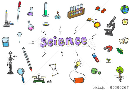 理科・科学イラストのイラスト素材 [99396267] - PIXTA